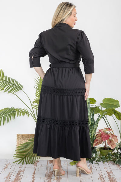 Curvy Button-Down Maxi Dress | Jessica's Most Modest